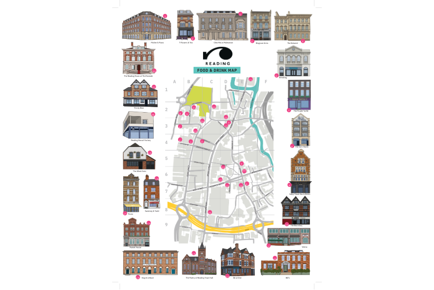 Explore Reading’s Food & Drink Scene with Interactive Map