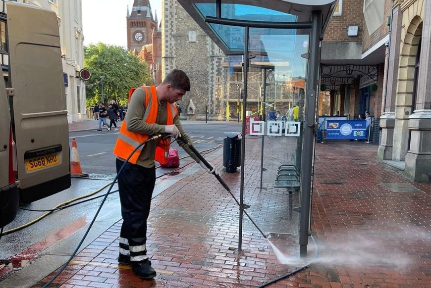 Annual Street Deep Clean | Reading BID